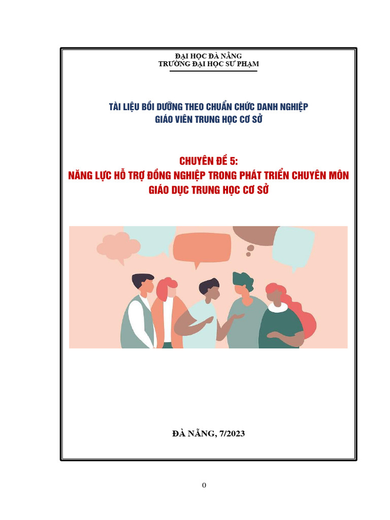 THCS CD 5. Năng L C H TR | PDF