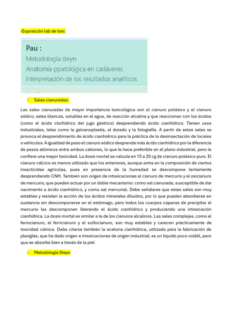 Exposición Lab de Toxi | PDF