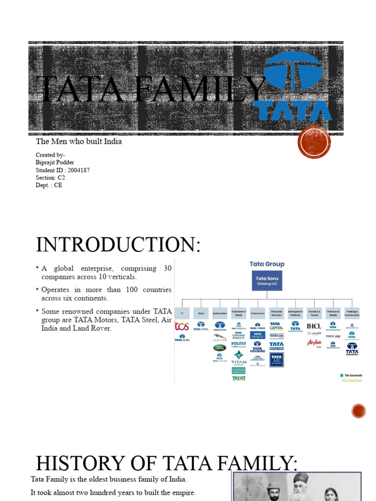 Tata Family | PDF
