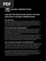 Gr. 8 T4, Week 1, MEMORANDUM, Decisionmaking Health and Safety, HIV ...