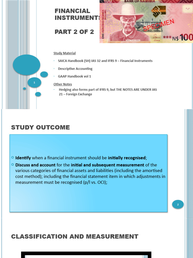 Financial Instruments Ifrs 9 | PDF | Fair Value | International ...