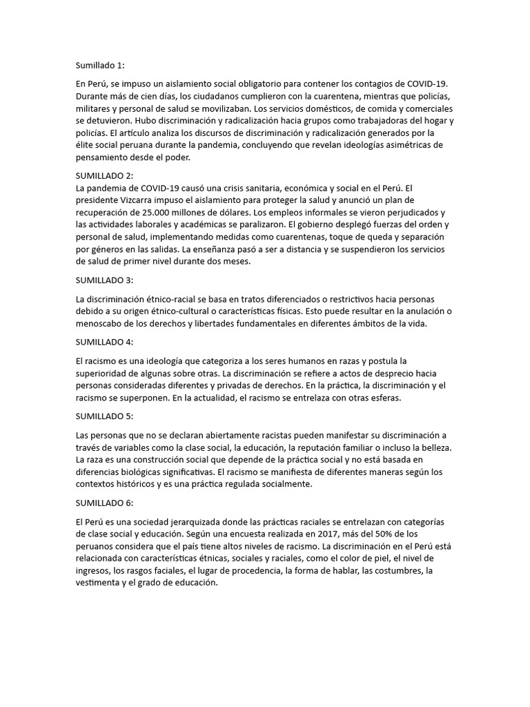 Sumillado 1 | PDF