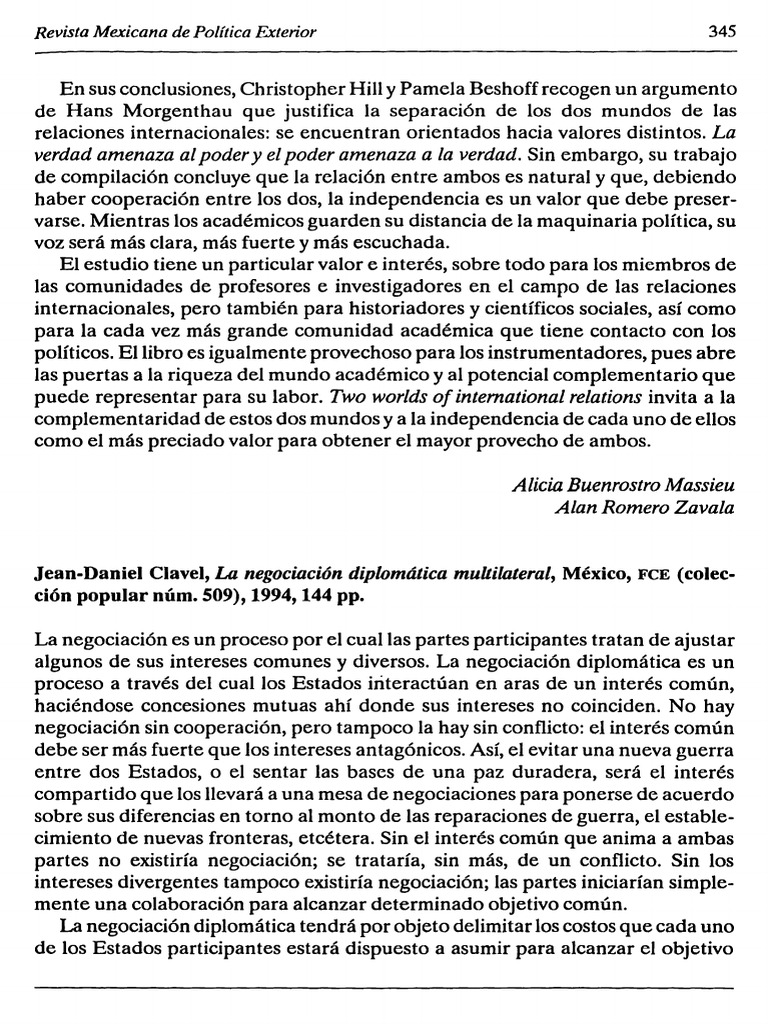 Rese - A - de - Jean - Daniel - Clavel - La - Negociaci - N - Diplom ... Rese - A - de - Jean - Daniel - Clavel - La - Negociaci - N - Diplom ...