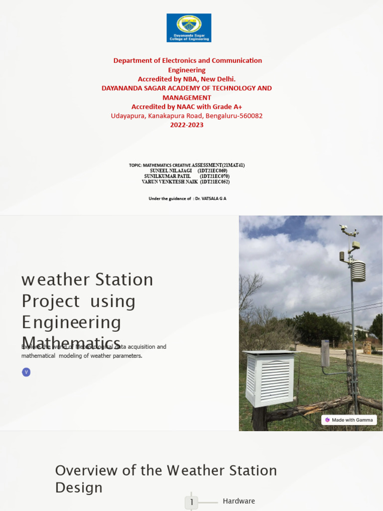 Weather-Station-Project-using-Engineering-Mathematics (1) BBB | PDF ...