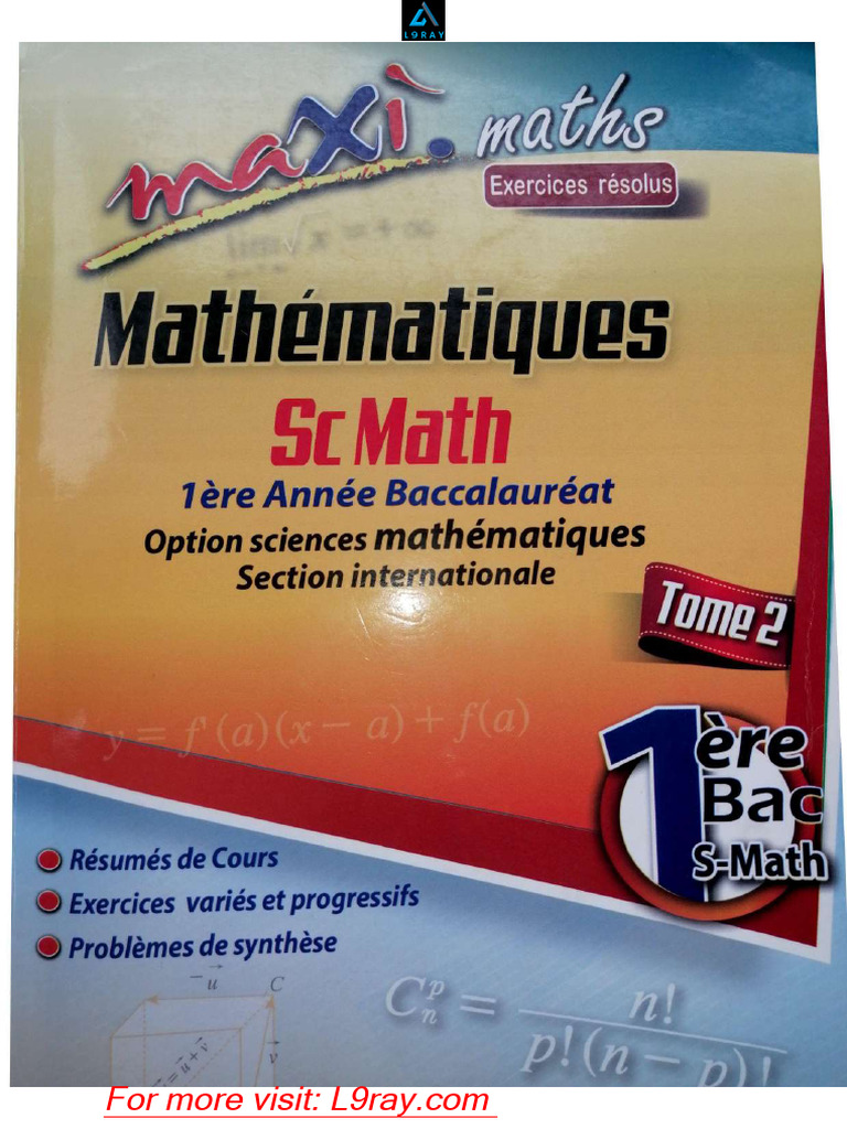 Maxi Math 1bac SM Tome 2 PDF | PDF