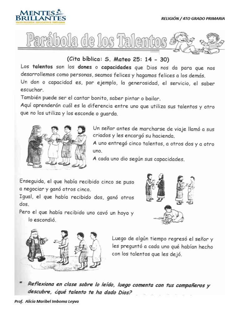 Parabola de Los Talentos | PDF