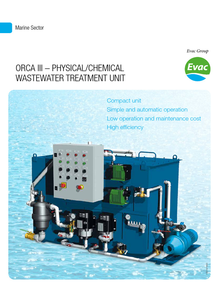 EVAC Orca III | PDF | Sewage Treatment | Pump