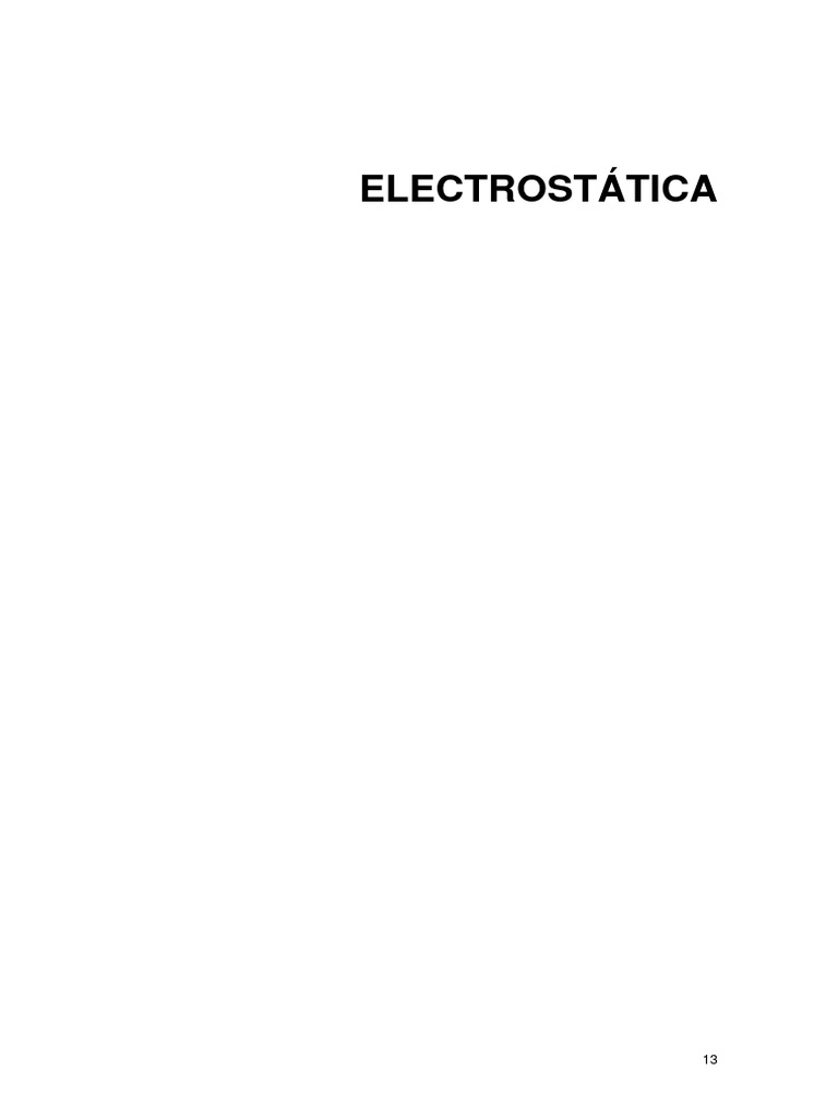 Problemas Tema 1. Electrostática | PDF | Energía potencial | Física Aplicada e Interdisciplinaria