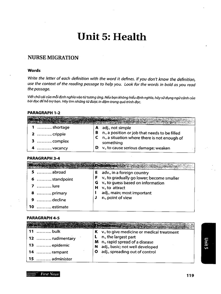 Baron's Esstential Words - U5 | PDF