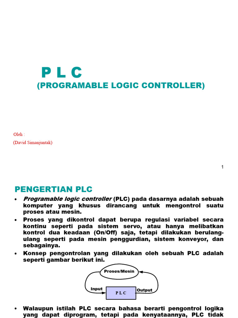 Pengenalan PLC | PDF