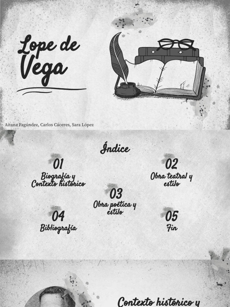 Biografía y obra de Lope de Vega | PDF | Clásicos