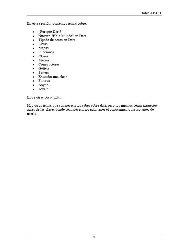 02 Introducción A Dart | PDF | C ++ | Compilador