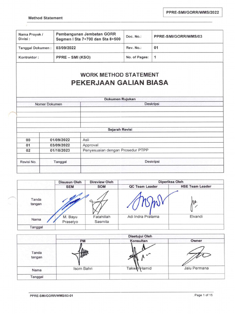 WMS Galian Biasa | PDF