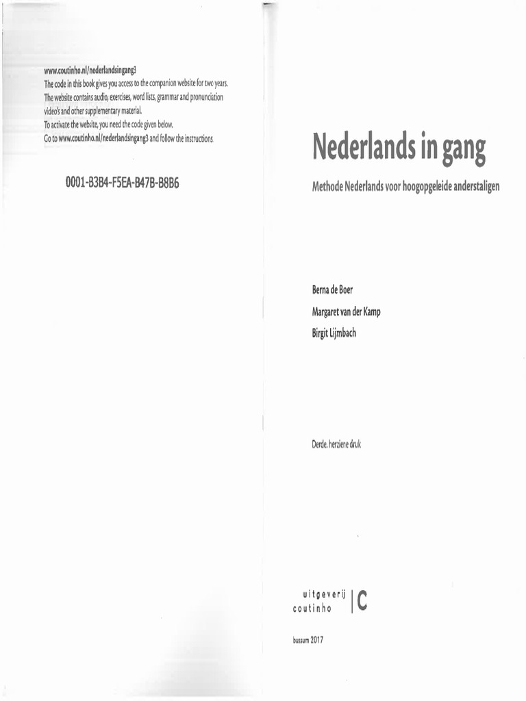 Nederlands in Gang-1 | PDF