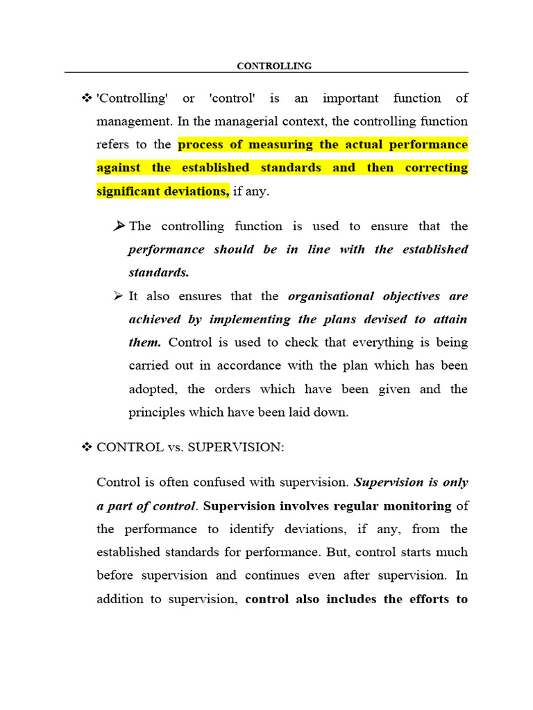 CONTROLLING | PDF | Audit | Cost Accounting