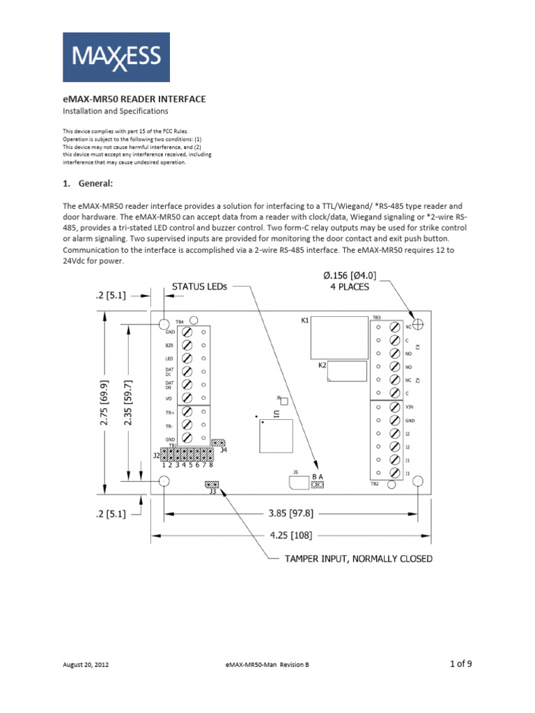 eMAX MR50 Man B | PDF | Relay | Information And Communications Technology