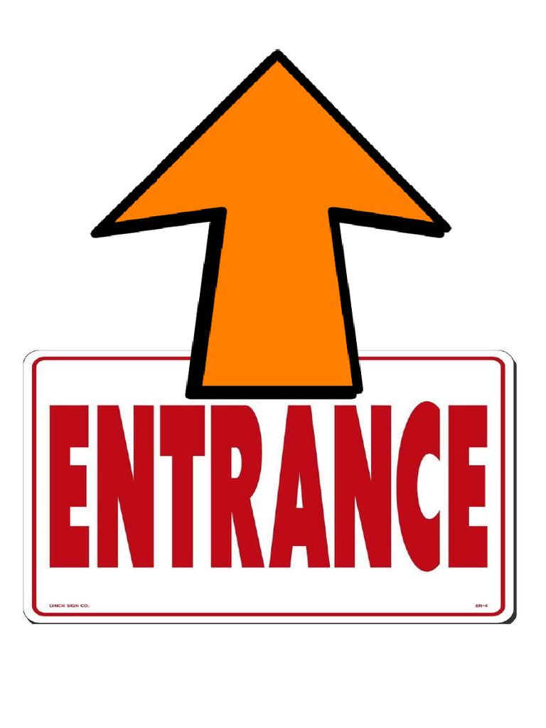 Entrance Exit Signages | PDF