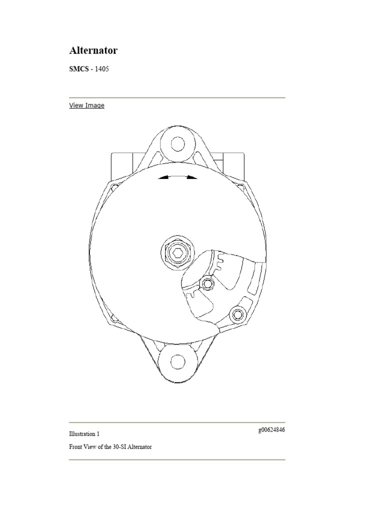 30-SI and 34-SI Alternator Specs | PDF | Screw | Volt