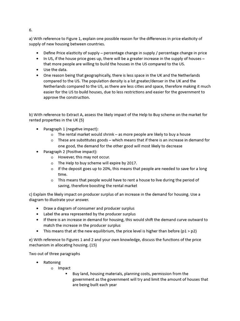 Section B Answers | PDF | Economic Surplus | Demand