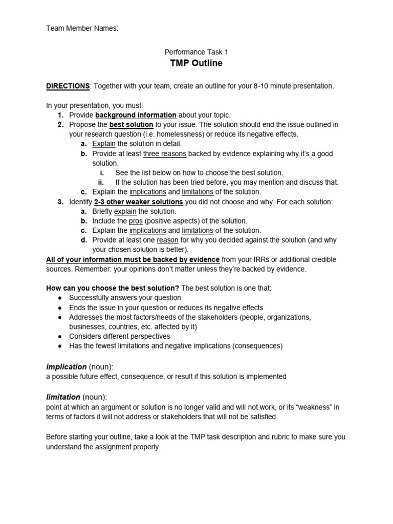 TMP Outline - Docx Version 1 | PDF | Tobacco Smoking | Addiction