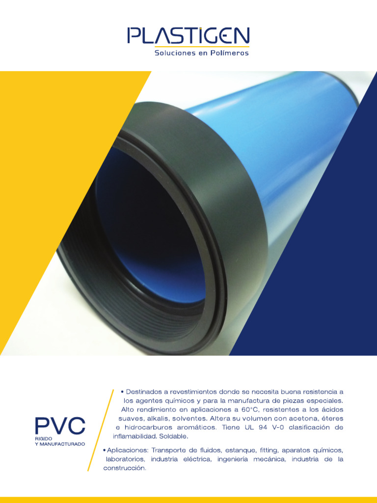 Ficha-Pvc Plastigen | PDF