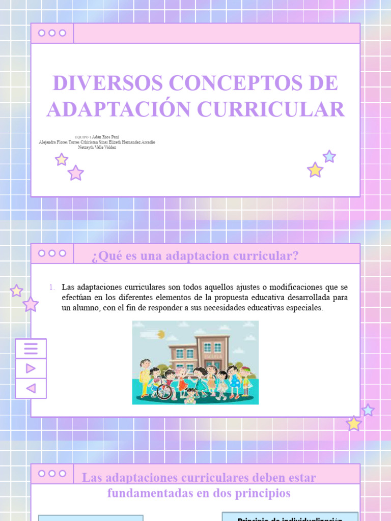 Conceptos de Adaptacion Curricular-2 | PDF | Plan de estudios | Evaluación