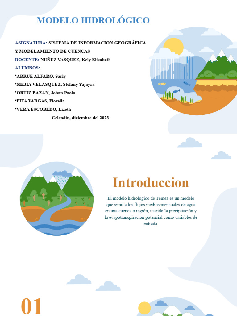 MODELO TEMEZ - 1 Parte | PDF | Agua subterránea | Río