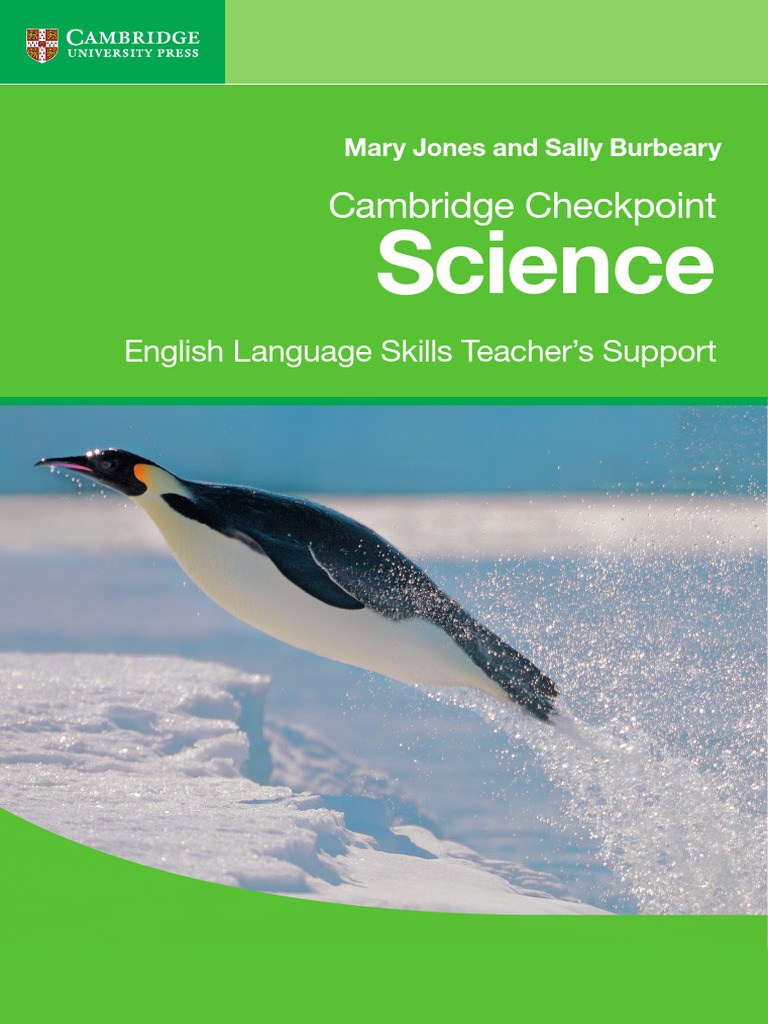 Cambridge Checkpoint Science English Language Skills Teachers Support ...