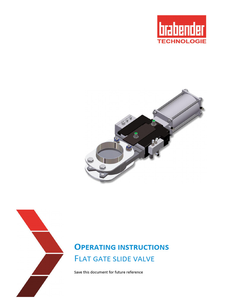 Flate Gate Slide Valve - Operating Instructions (Rev.3.0 - September ...