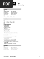 Speakout 3rd B1+ SB Keys | PDF | Verb | Linguistics