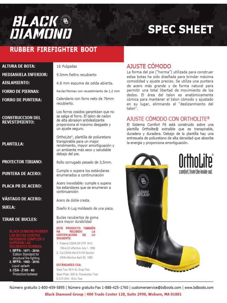 Botas - Black Diamond | PDF | Ingeniería de Edificación | Sector ...
