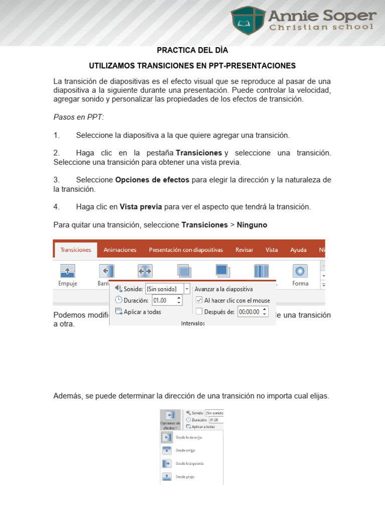 5 - Transiciones | PDF | Arte | Informática