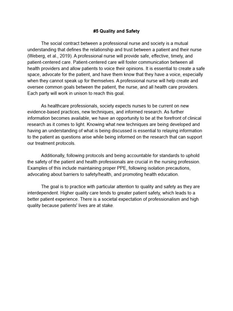 Graded Discussion - Module #1 (NURS609) | PDF