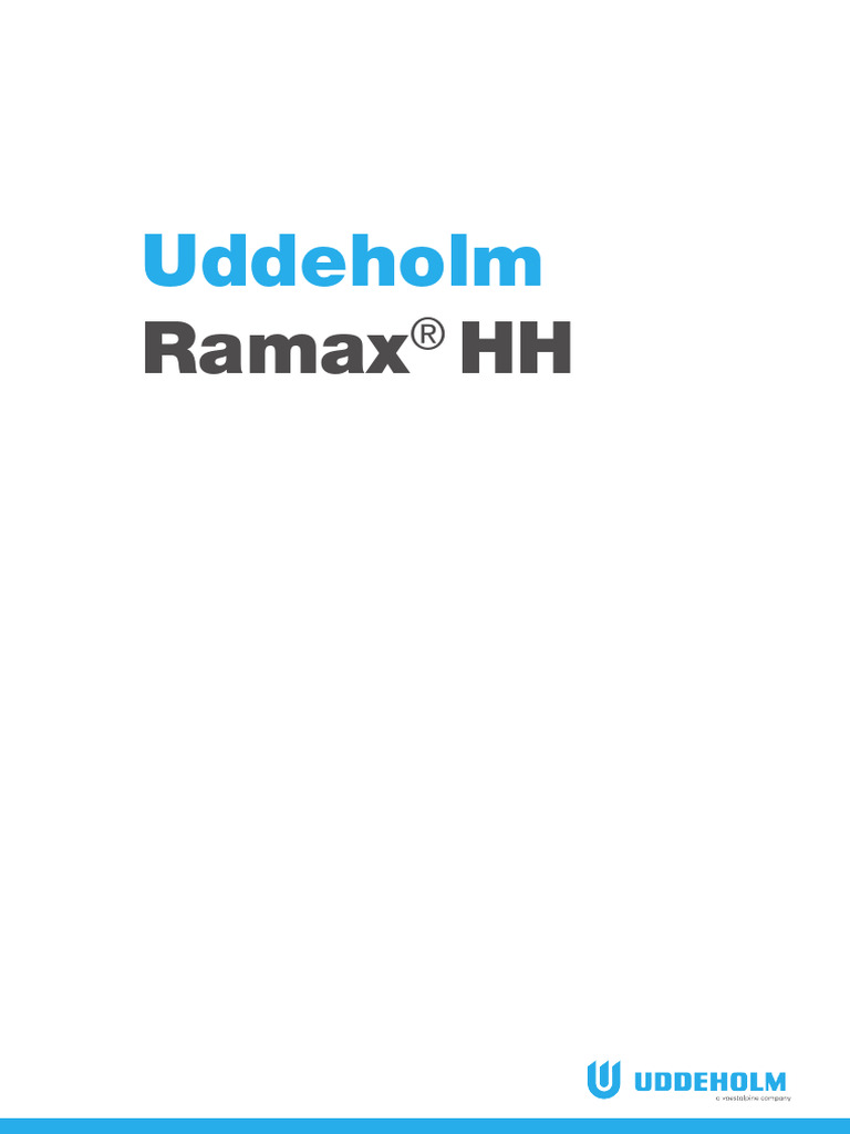 Tech Uddeholm Ramax HH EN | Download Free PDF | Stainless Steel | Heat ...