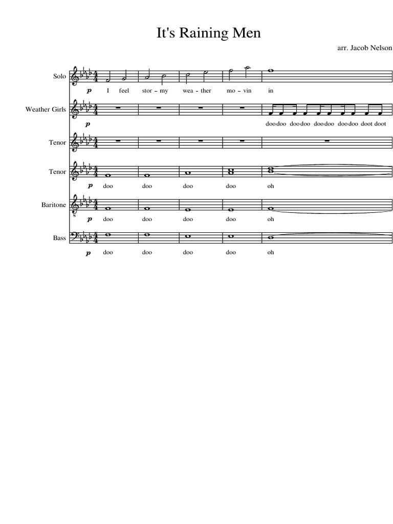 Its Raining Men | PDF