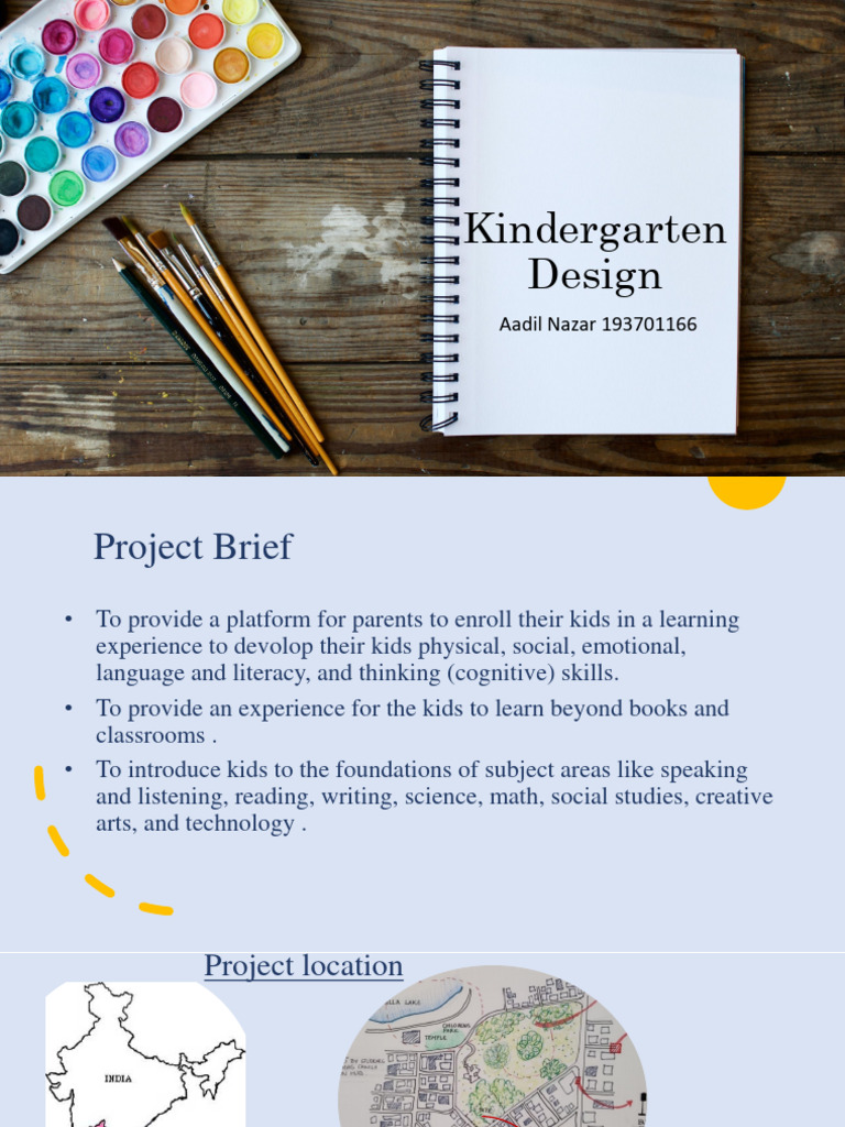 Kindergarten Design / 3rd Year / Architecture / B.arch | PDF | Rain