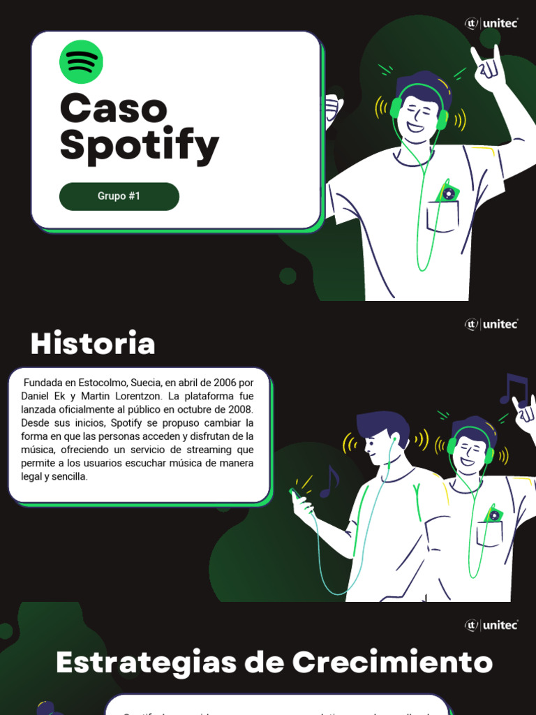 Caso Spotify | PDF | Spotify | Streaming Media