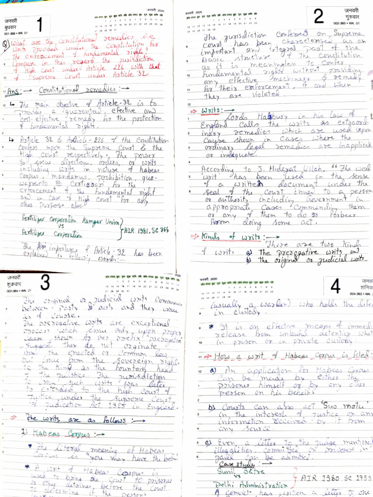 Constitution II PART 1 | PDF