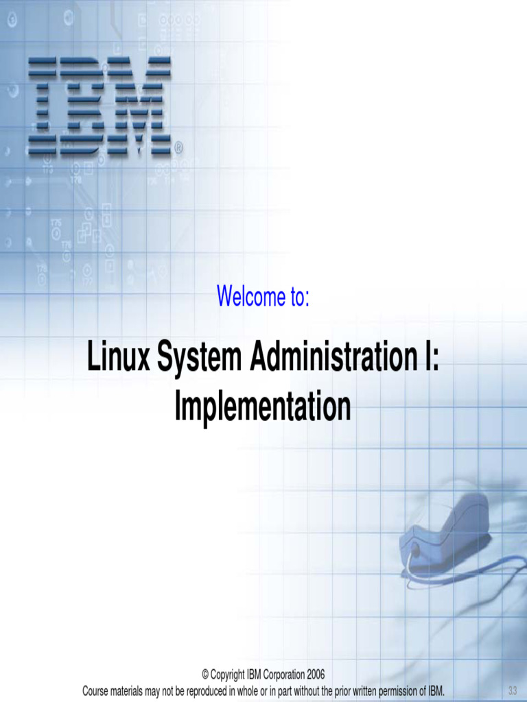 Linux Adm 1 | Download Free PDF | Computer Engineering | System Software