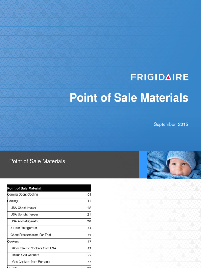 Point of Sale Materials: September 2015 | PDF