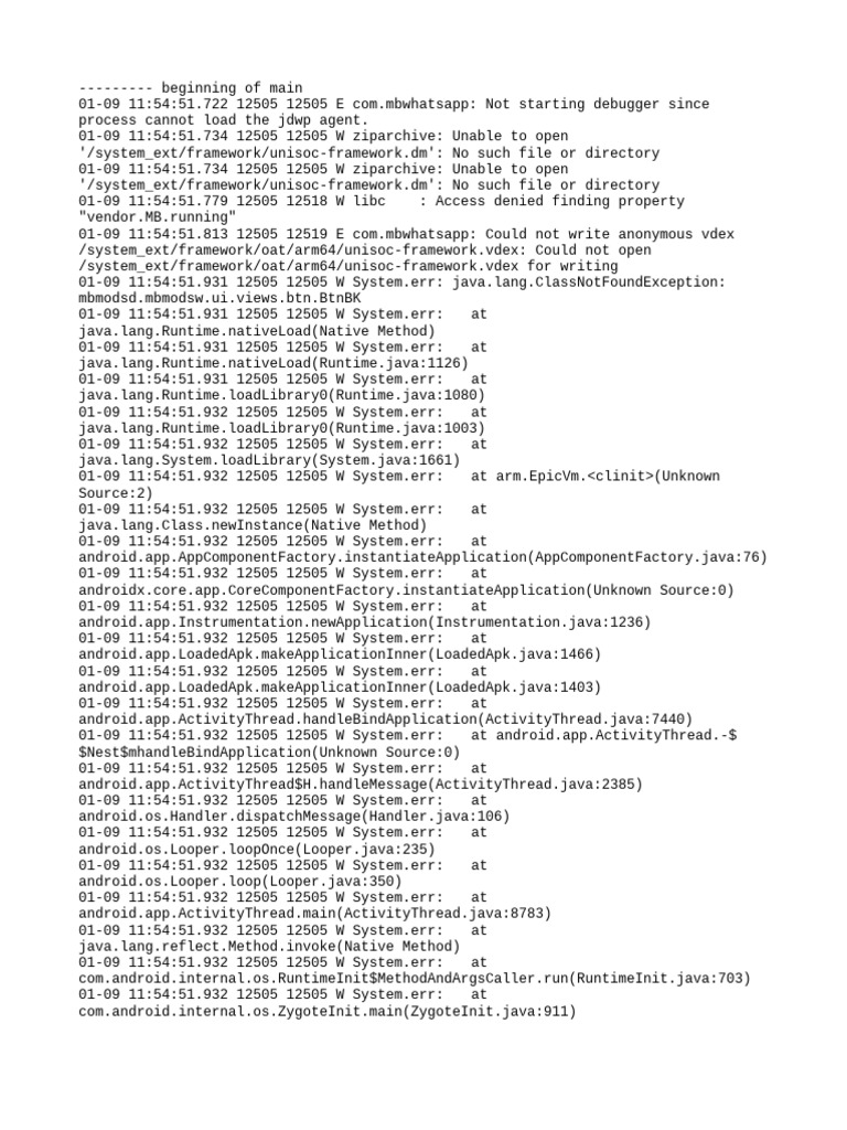 Logcat | PDF | Java (Programming Language) | Android (Operating System)