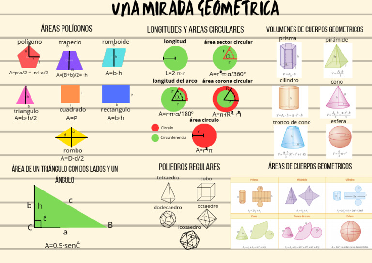 Una Mirada Geometrica | PDF | Formas geométricas | Geometría euclidiana