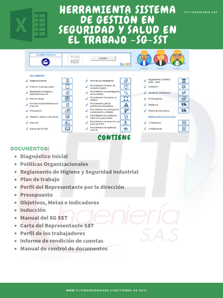 Herramienta Excel SG-SST | PDF | Auditoría