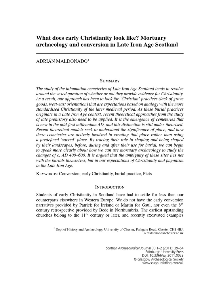 What Does Early Christianity Look Like M | PDF | Social Science ...