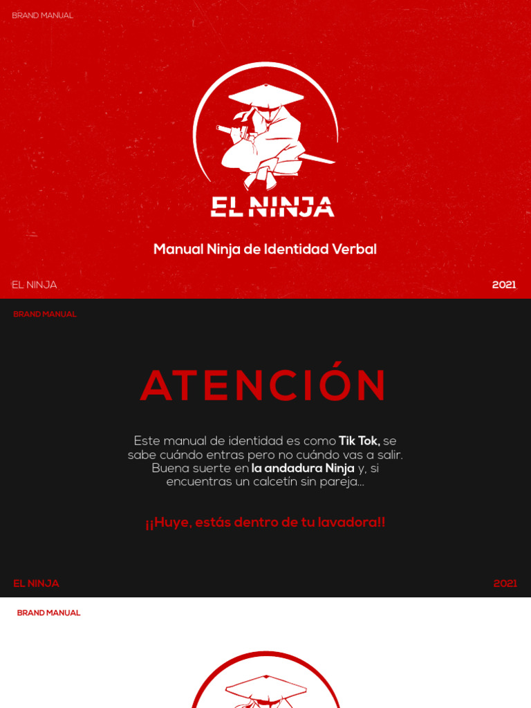 EL NINJA Manual de Identidad Verbal | PDF | Marketing