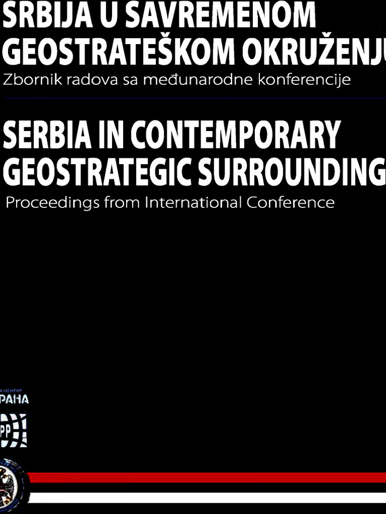 Srbija U Geopolitickom Okruzenju | PDF