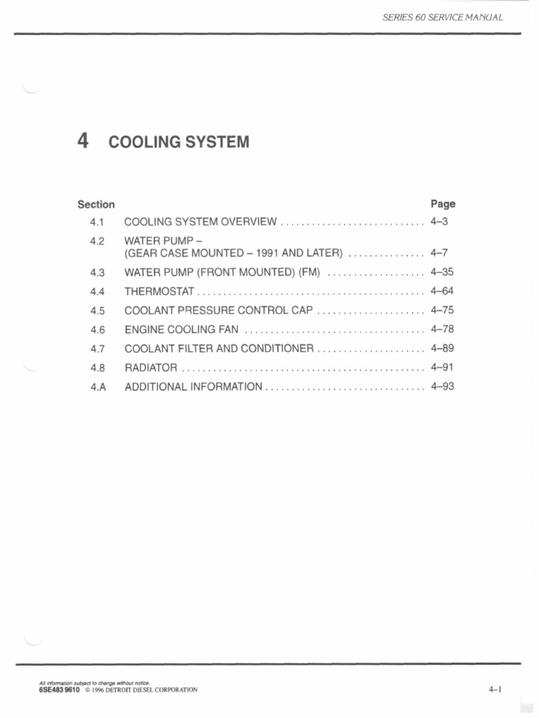 4 - Cooling System | PDF