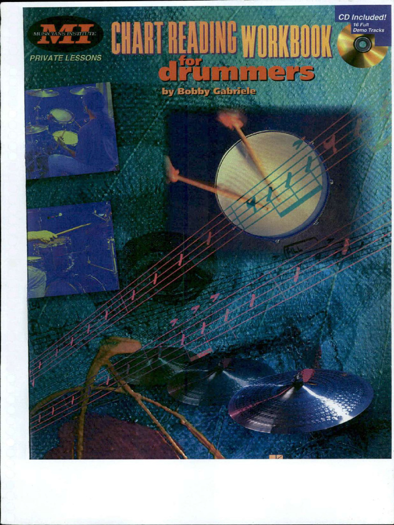 (Jazz) Chart-Reading-Workbook-For-Drummers by Gabriele | PDF