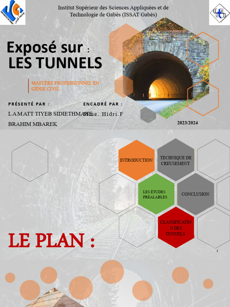 Études et Techniques des Tunnels | PDF | Tunnel | Sciences de la terre