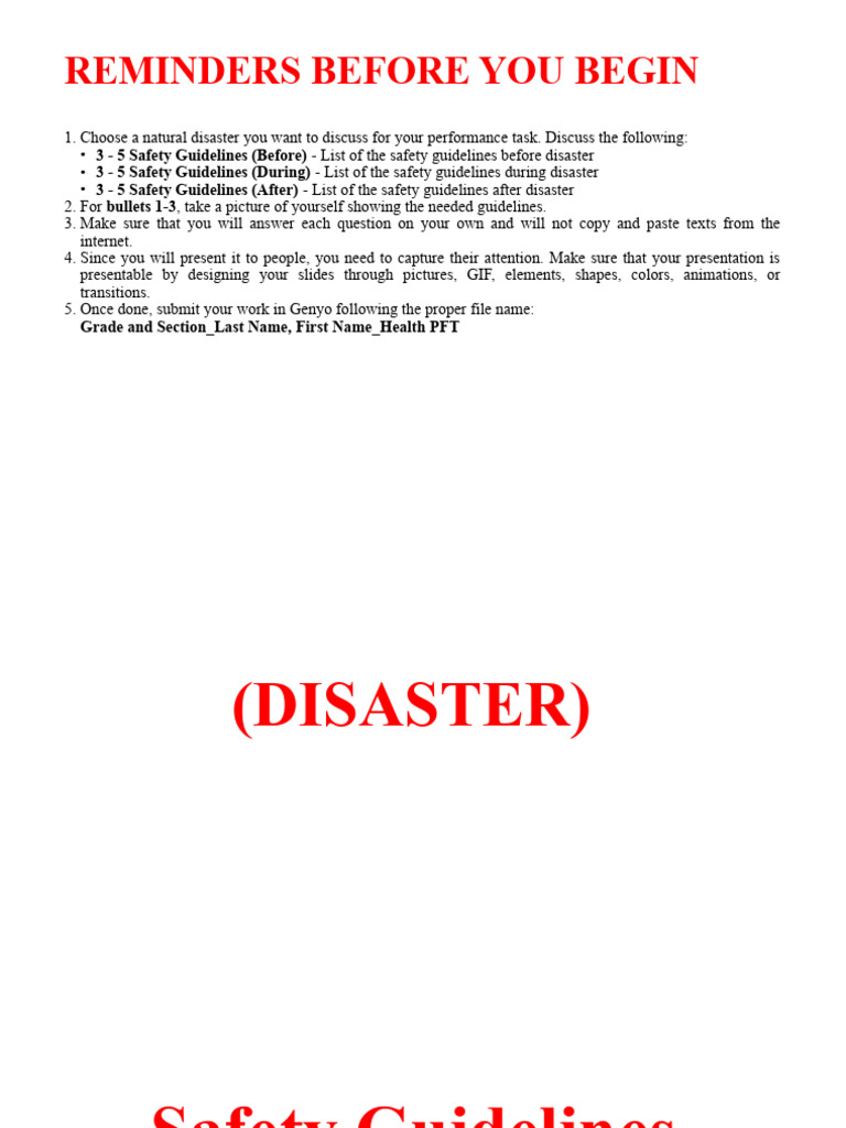 Grade 4 PT I Know The Drill Template | PDF | Games & Activities | Computers